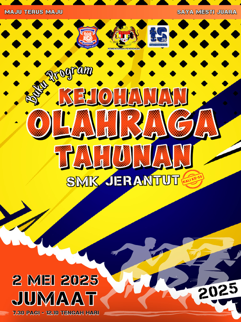 Buku Program Kejohanan Olahraga Tahunan SMK Jerantut 2025 | PDF