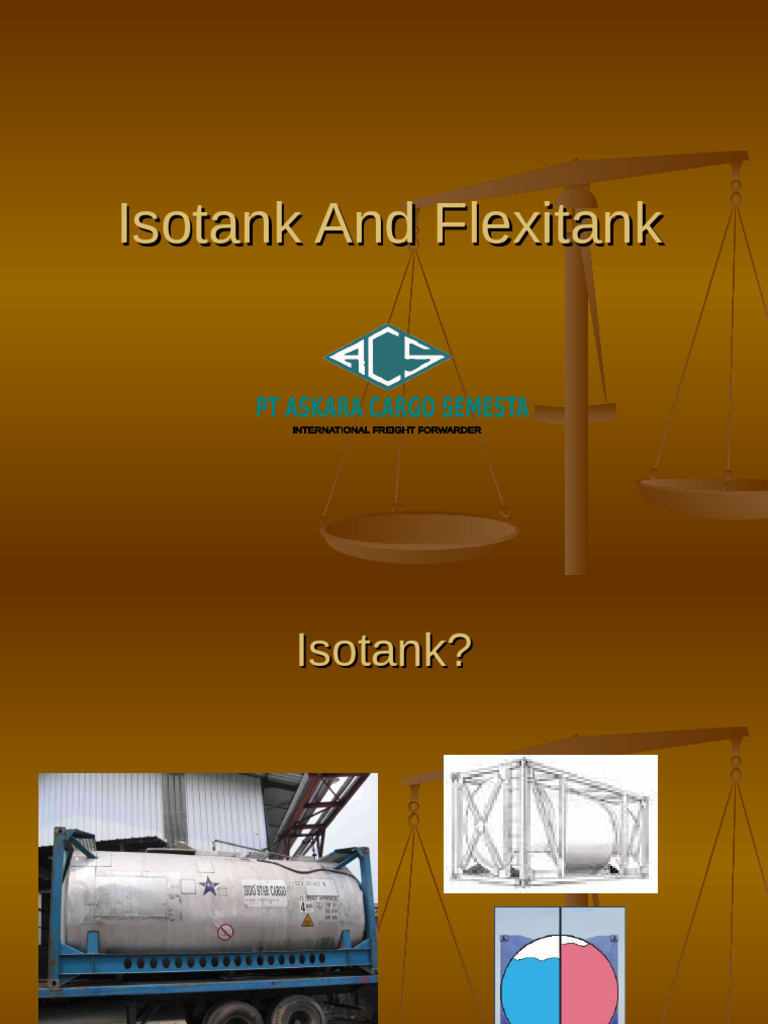 Isotank vs. Flexitank: Key Insights | PDF