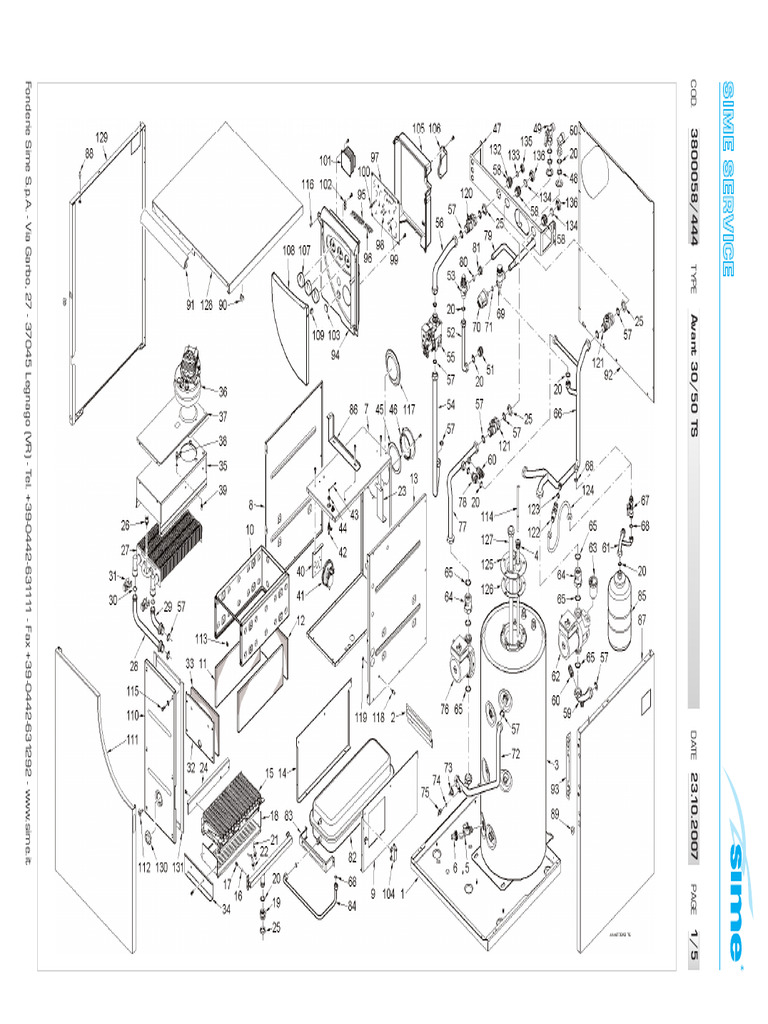 Despiece Avant 30 - 50 TS (23.10.2007) | PDF