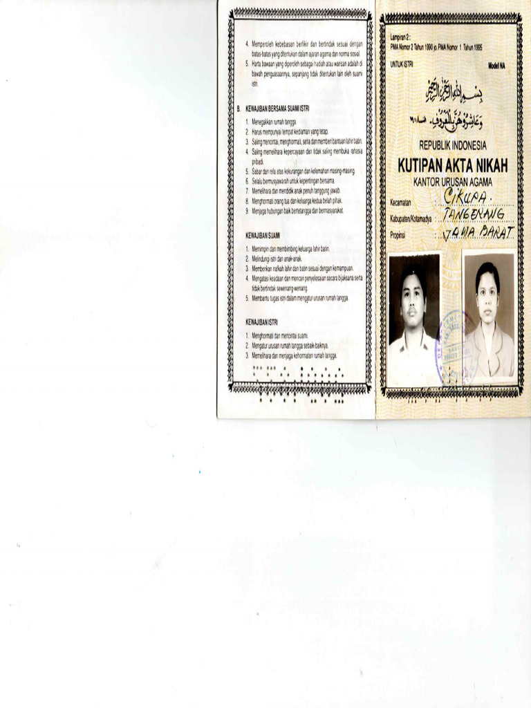 Buku NIkah Ibu Ranti 2 | PDF