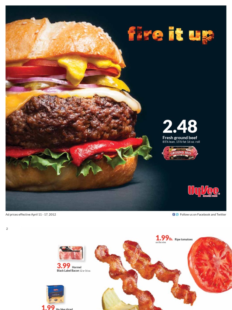 Fresh Ground Beef: Ad Prices Effective April 11 - 17, 2012 Follow Us On ...