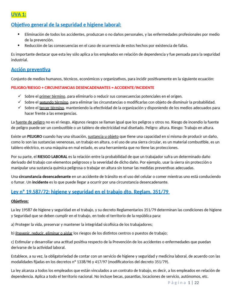 Primer Parcial Martin Haraszthy | PDF | Seguridad y salud ocupacional ...