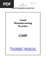 GMP Training Presentation | PDF