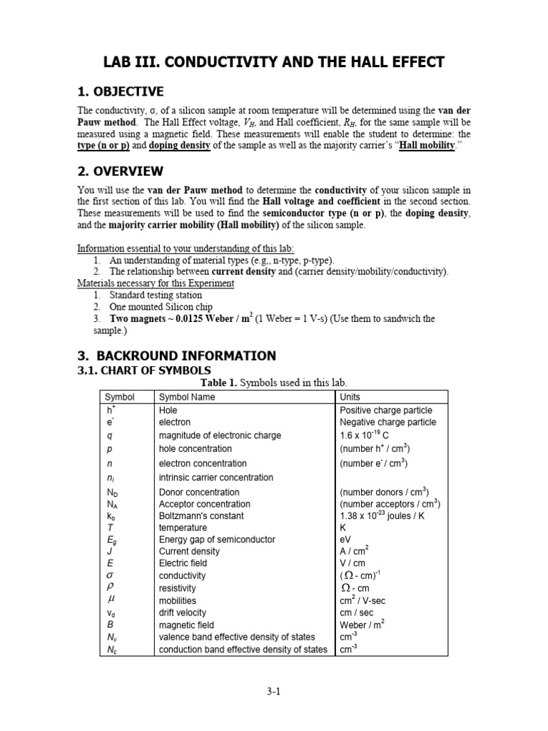 3. Conductivity in Semiconductors | PDF | Electrical Resistivity And Conductivity | Doping ...