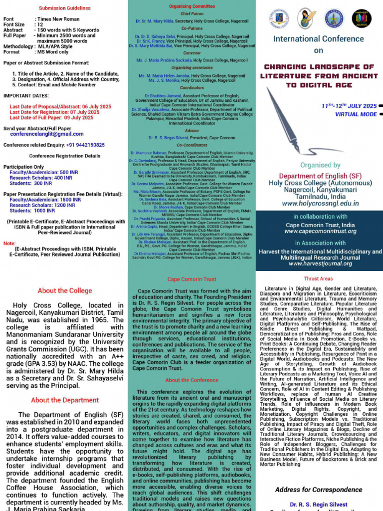 Changing Landscape of Literature From Ancient To Digital Age | PDF