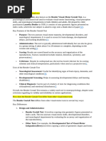 Bender Visual Motor Gestalt Test - GUIDELINES | PDF
