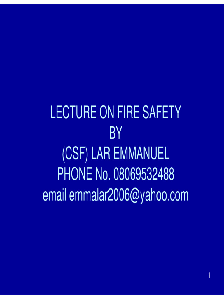 ICPC LECTURE 2024 (Compatibility Mode) | PDF | Fires | Combustion