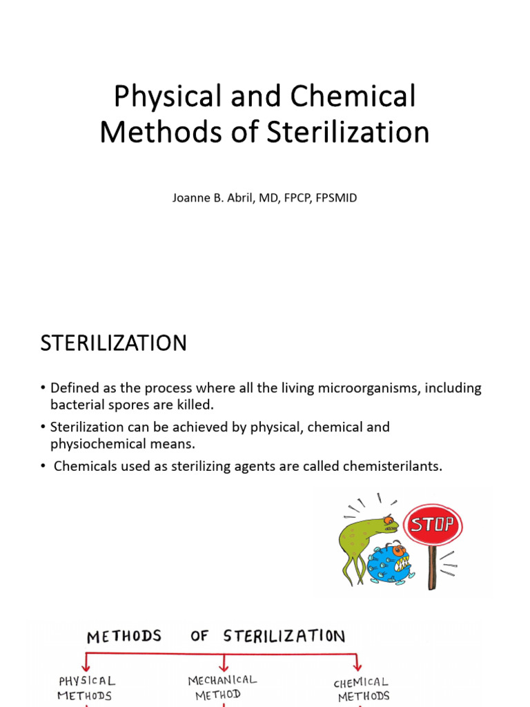 Physical and Chemical Methods of Sterilization | PDF | Disinfectant | Sterilization (Microbiology)