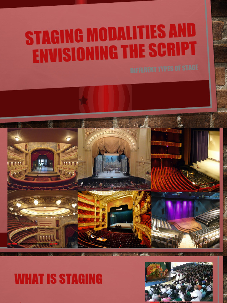 Understanding Staging Modalities | PDF | Theatre | Entertainment