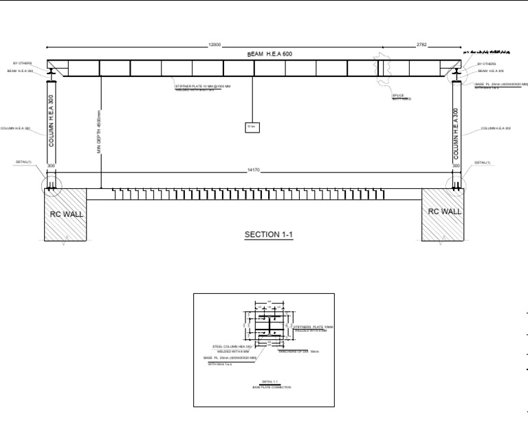 Structural Steel Connection Details | PDF | Mechanical Engineering | Steel