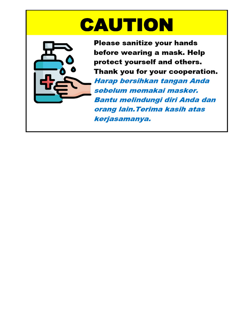 Poster Sanitizer | PDF