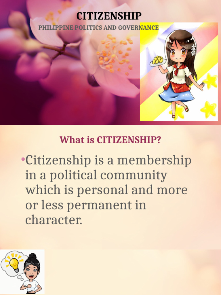 Citizenship-Ppt 115500 | PDF | Naturalization | Citizenship