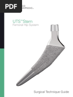 Stryker Exeter V40 Surgical Guide | PDF | Hip | Musculoskeletal System