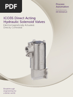 Maxseal ICO3S Solenoid Valve Overview | PDF | Valve | Manufactured Goods