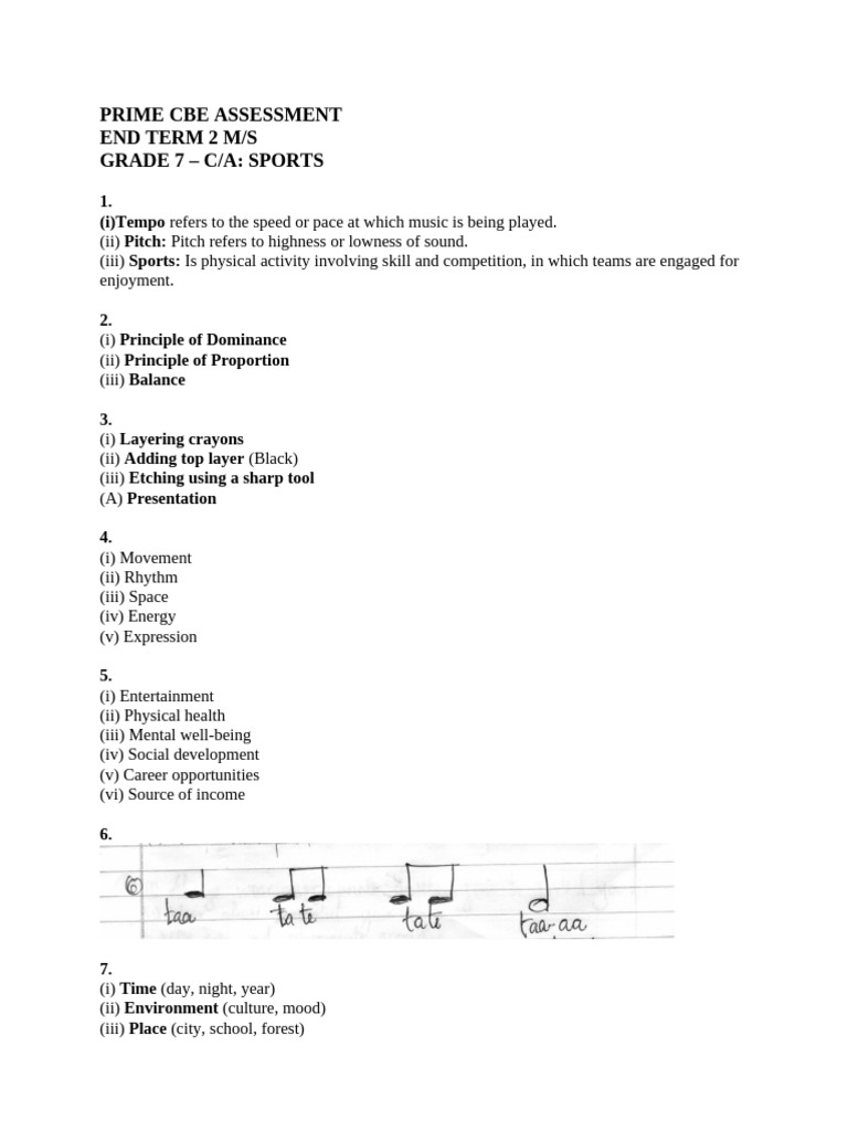 Prime Cbe Assessment | PDF