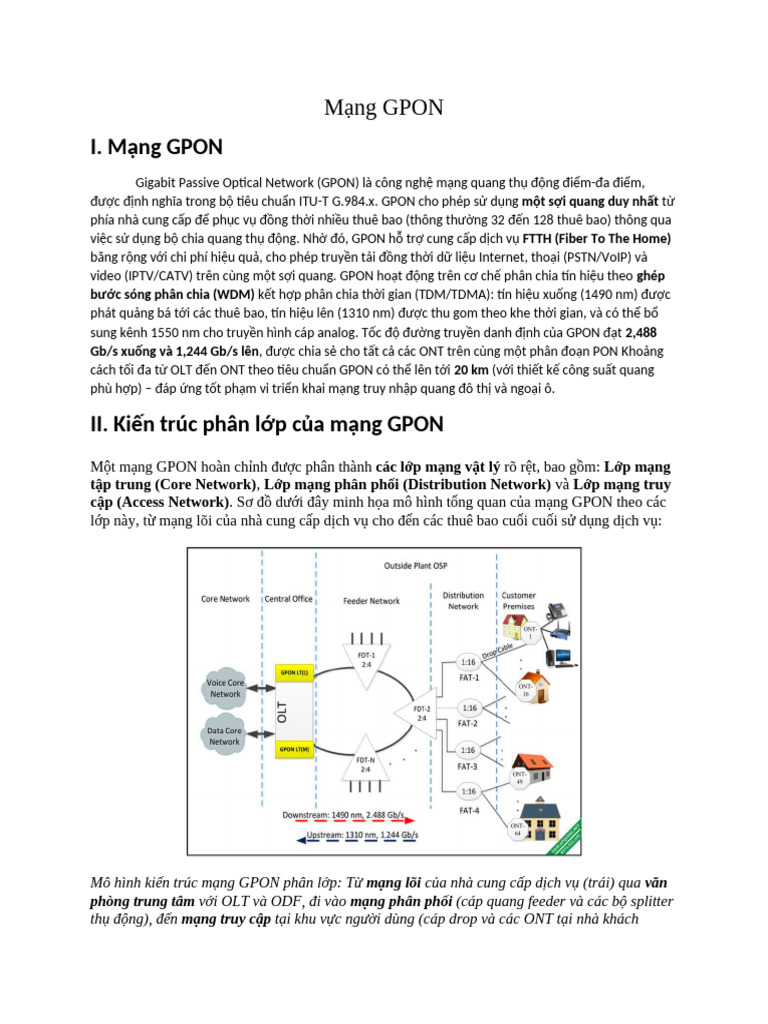 M NG GPON | PDF