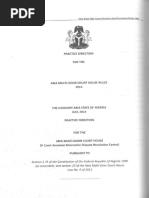 Rivers State High Court (Civil Procedure) Rules, 2023 | PDF