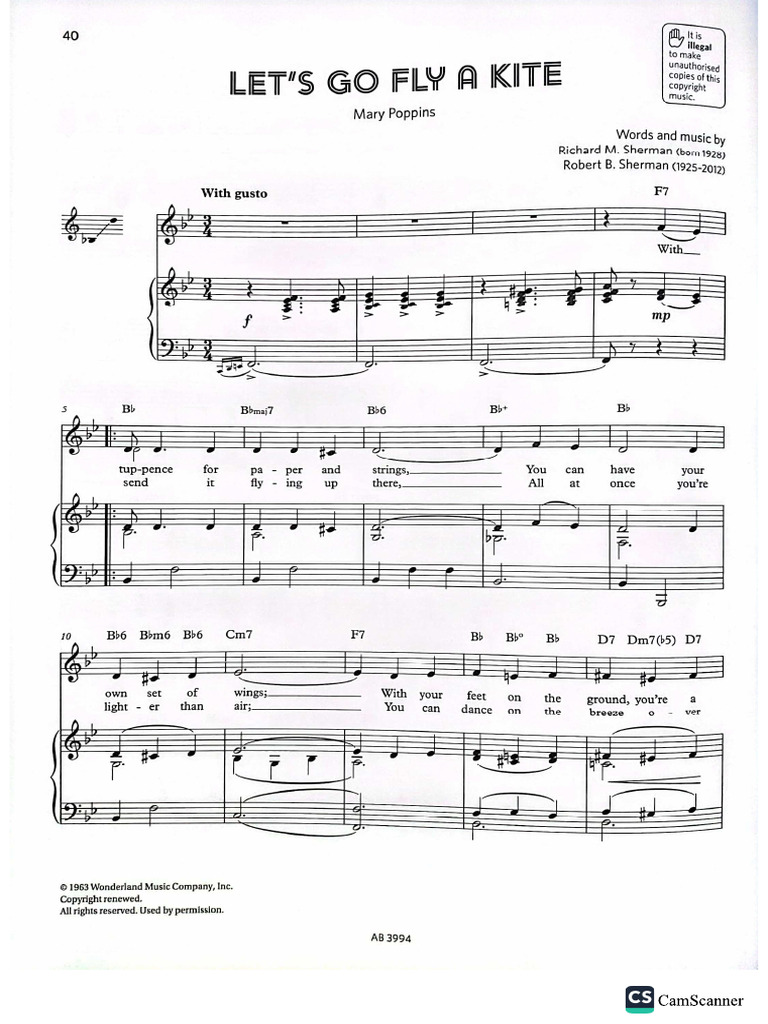 Let's Go Fly A Kite | PDF