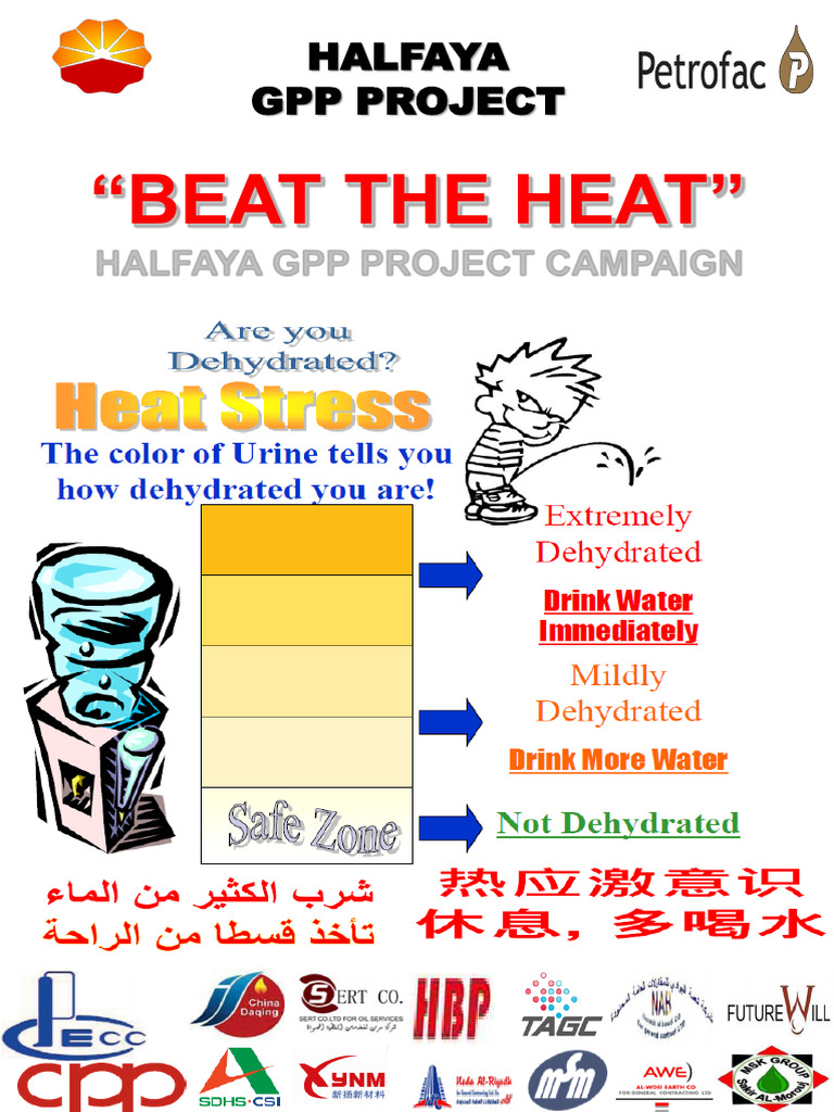 Urine Color Poster Halfaya Project GPP | PDF