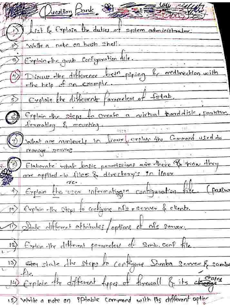 Linux Notes by Ma'am | PDF