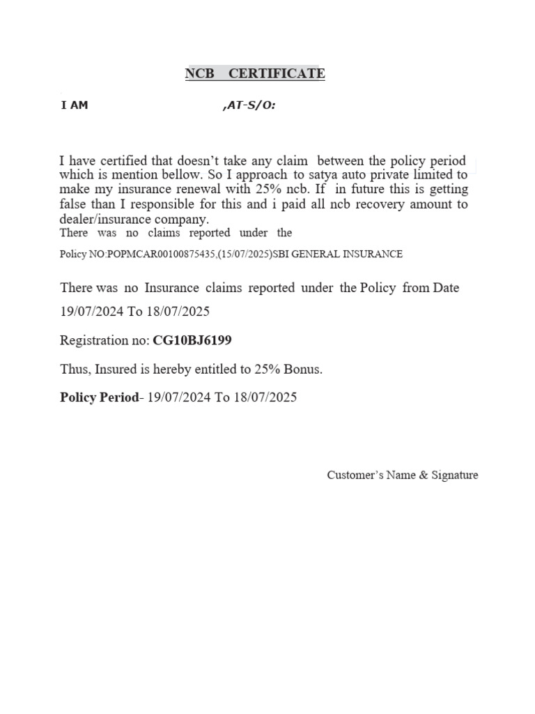 NCB Leter Abhishek Dandekar | PDF