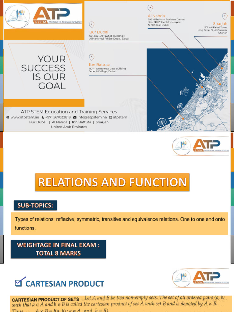 Relation And Functions Class Pdf Function Mathematics
