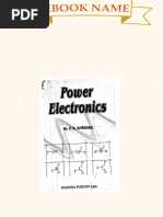 Power Electronics by Ps Bimbhra | PDF