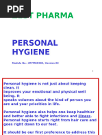 Module 1 Session 2 Personal Hygiene & Grooming | PDF | Hygiene
