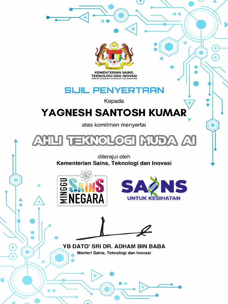 Yagnesh Cert | PDF
