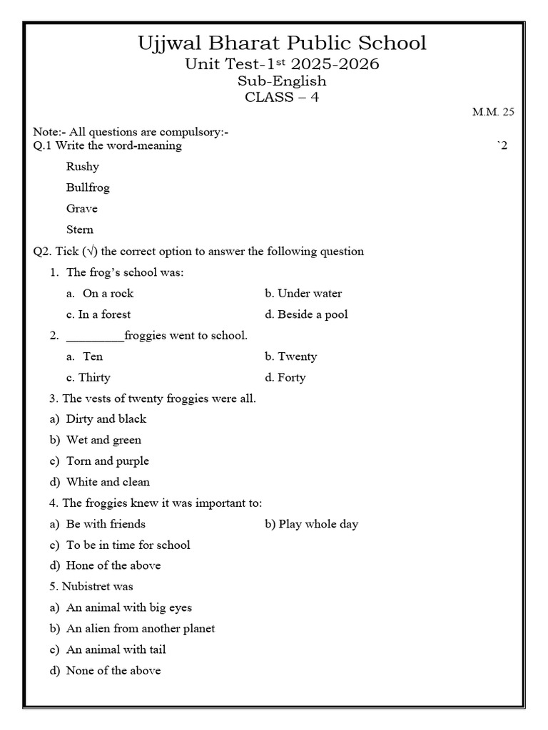 4 English Y4w | PDF