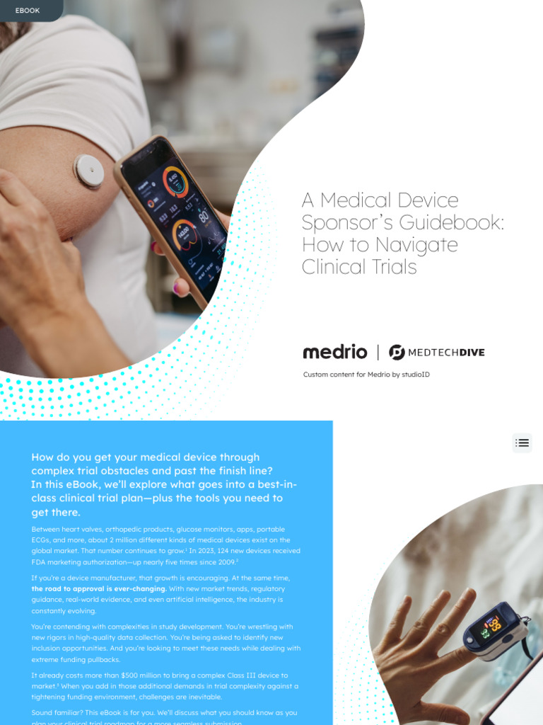 Medical Device Clinical Trials Guide | PDF | Clinical Trial | Medical ...