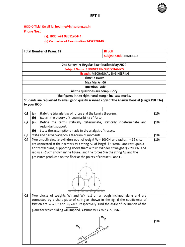 Mechanics 2 | PDF | Force | Physical Quantities