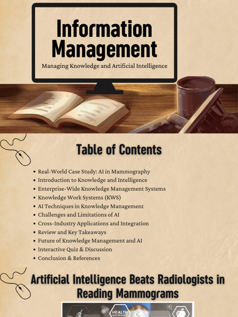 IM - PPT - Managing Knowledge and Artificial Intelligence | PDF | Machine Learning | Artificial ...