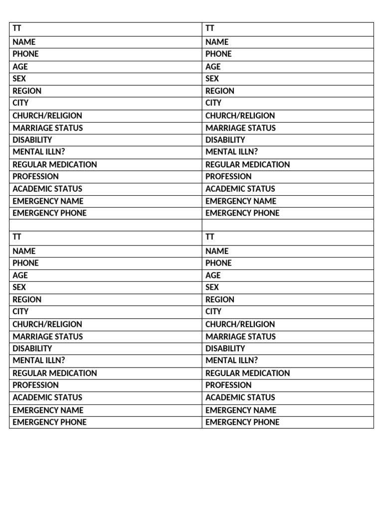 Registration Format 1 | PDF