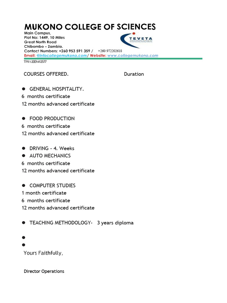 CDF Courses Overview and Duration | PDF
