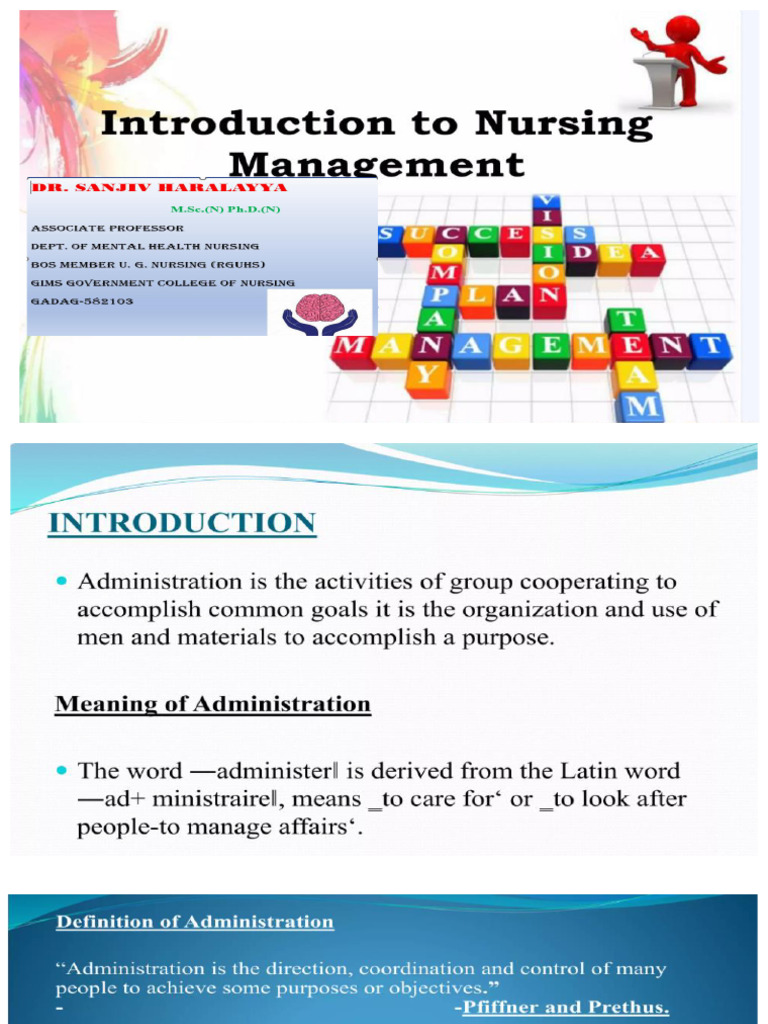 Management Unit 1 | PDF