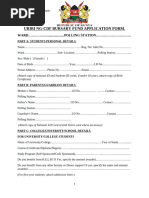 Nyatike 2025/2026 Ng-Cdf-Bursary-Application-Form-2025-2026-Fy | PDF | Identity Document