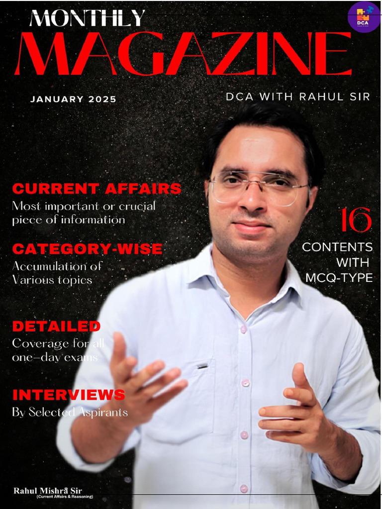 DCA Magazine: January 2025 Highlights | PDF | Belarus