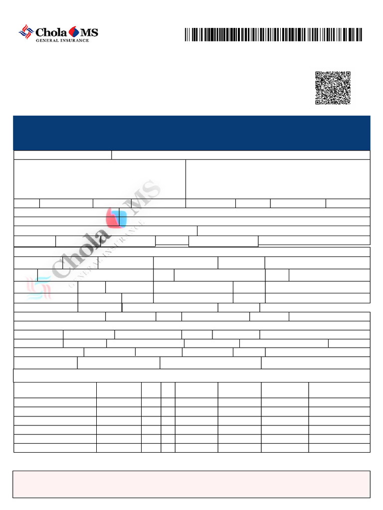 Policy Schedule Pvtcaroem Tbil LT3311-01702531-000-00 922141 | PDF ...