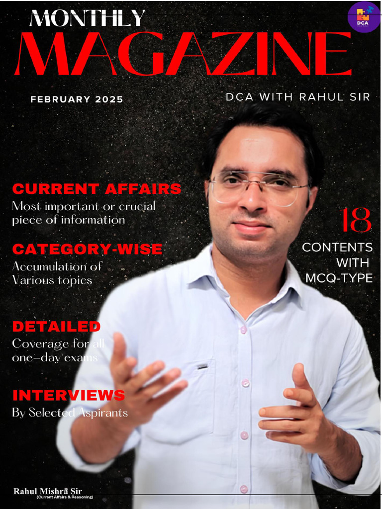 February 2025 Monthly Magazine English | PDF | Non Governmental ...