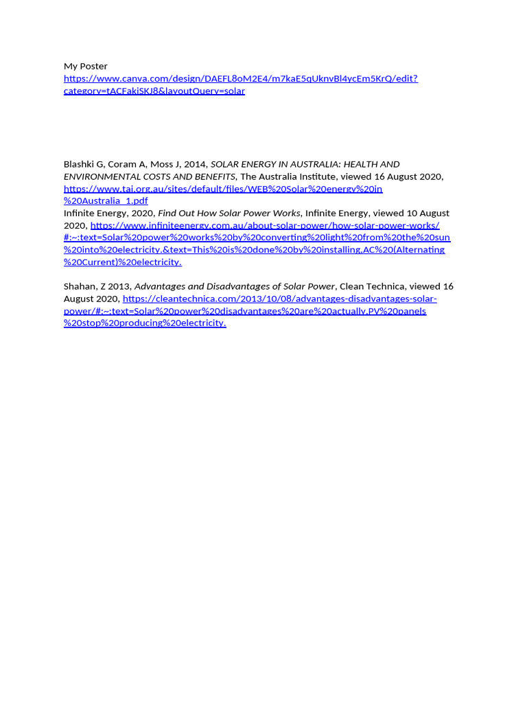Poster and Bibliography | PDF