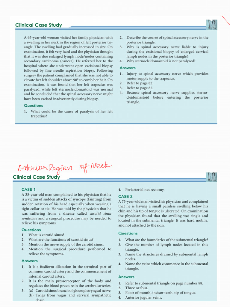 Head, Neck and Neuro Case Based - 250711 - 210727 | PDF