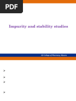 Impurity Specifications Guide | PDF | Chemical Substances | Food And ...