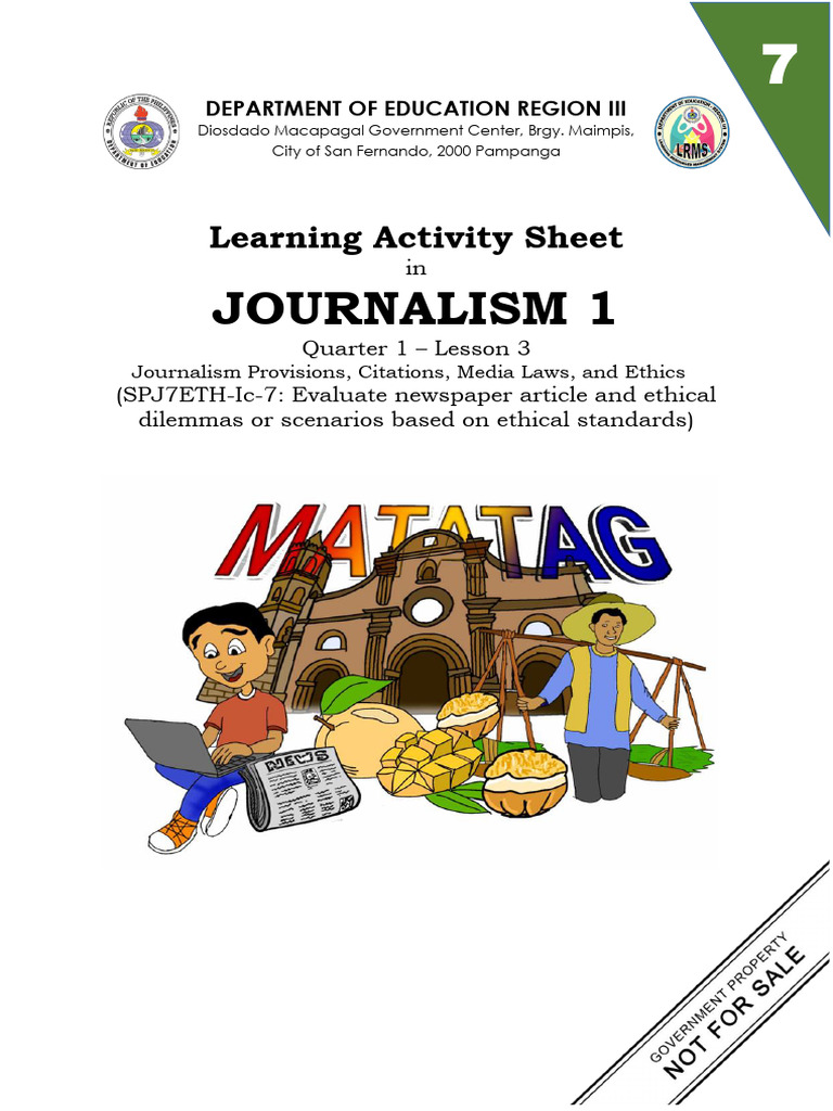 Journalism Ethics and Media Laws Guide | PDF | Censorship | Plagiarism