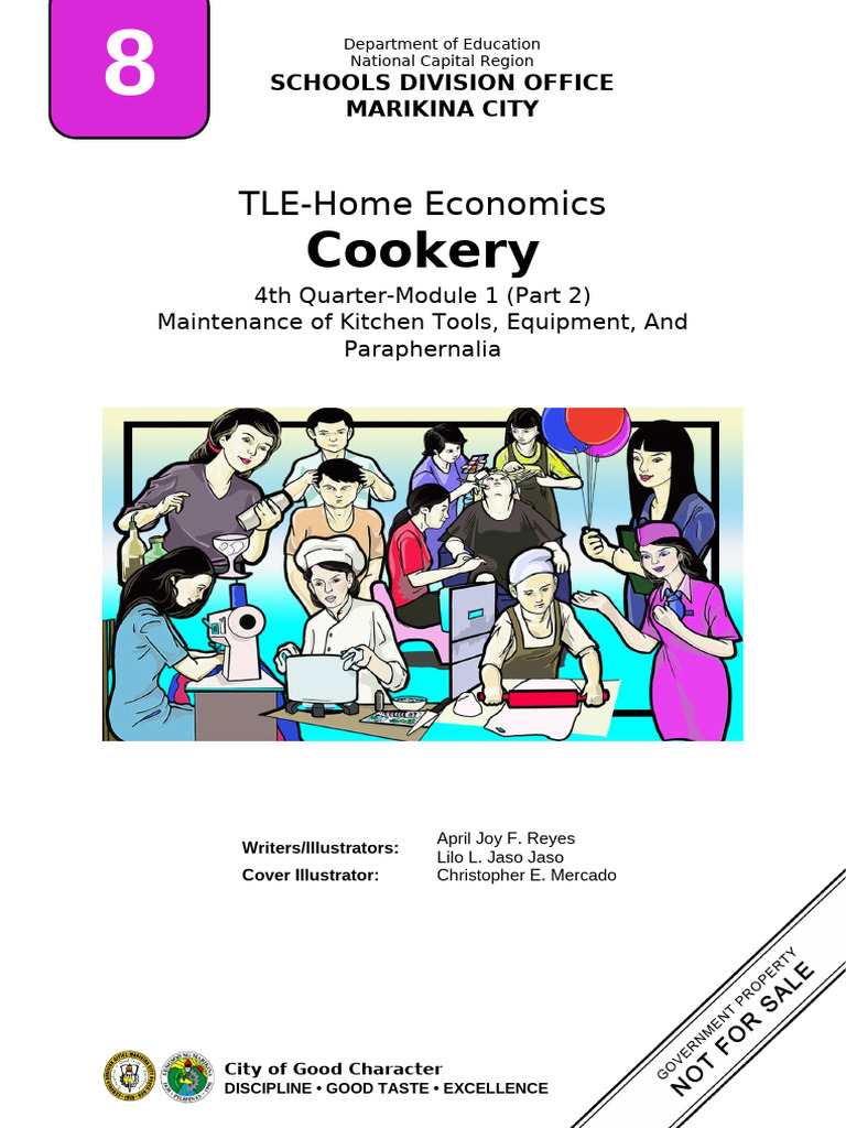 TLECookery Grade7 8 QTR1 Module5 | PDF | Disinfectant | Water