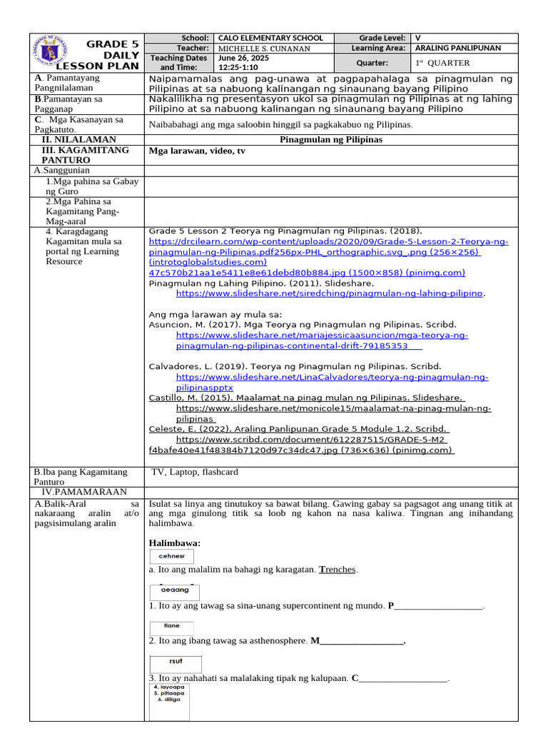 DLP Ap5 q1 - Week 2 Day4 | PDF