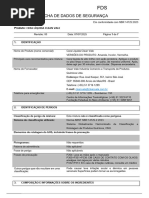 FDS - Pasta Cristal Rosa - Urca Gtex Brasil | PDF | Química