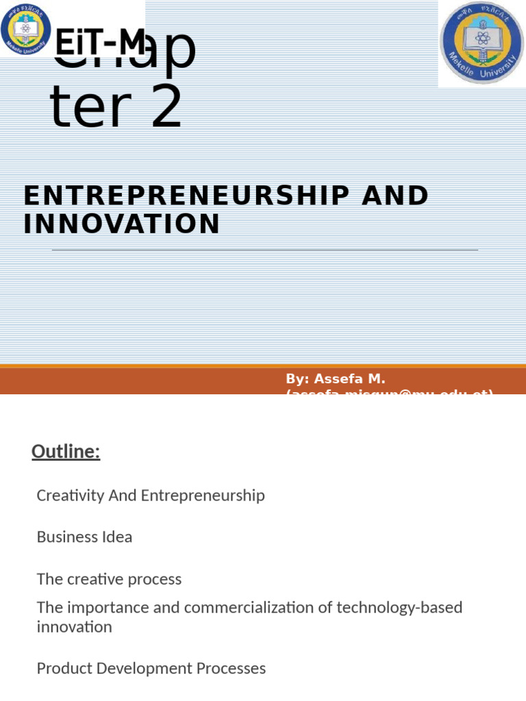 Chapter 02 Entrepreneurship | PDF | Patent | Intellectual Property