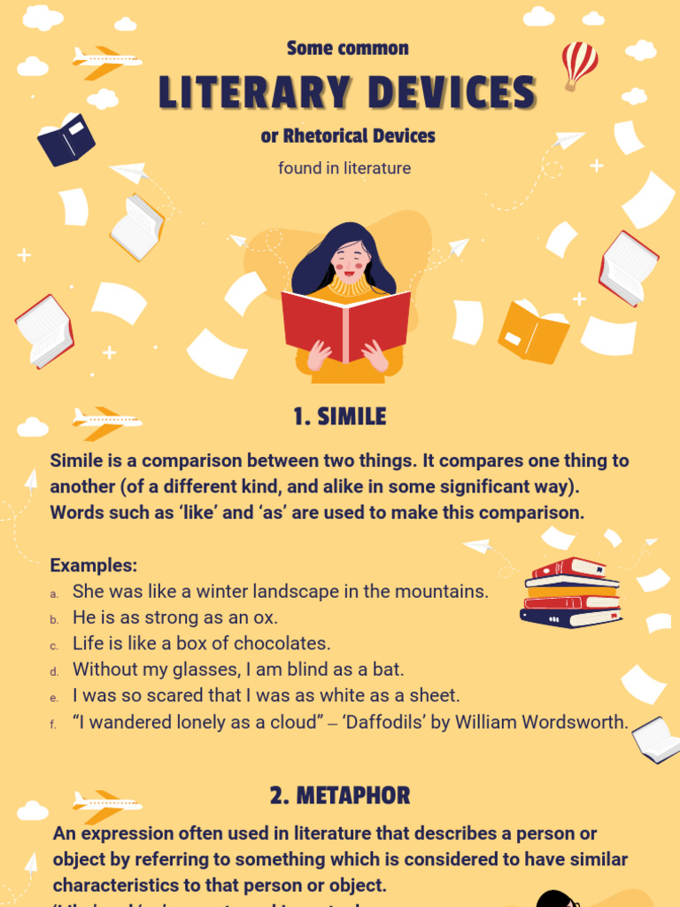Literary Devices PPT KVA 2025-26 | PDF
