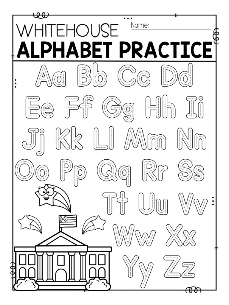 Alphabet 4th of July Independence Day President | PDF